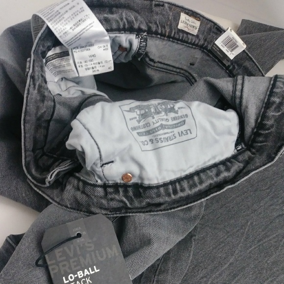 Levi's | Jeans | Levis Lo Ball Stack Mens Gray Jeans Size 4 L | Poshmark